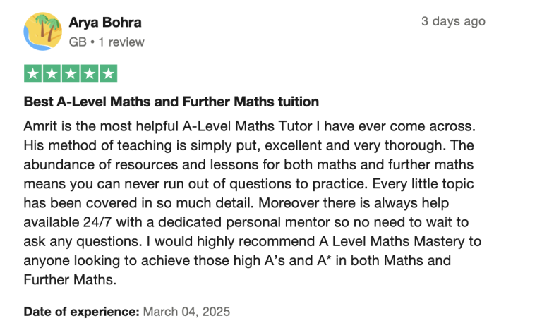 A-Level Mathematics Online Course | A-Level Maths Mastery